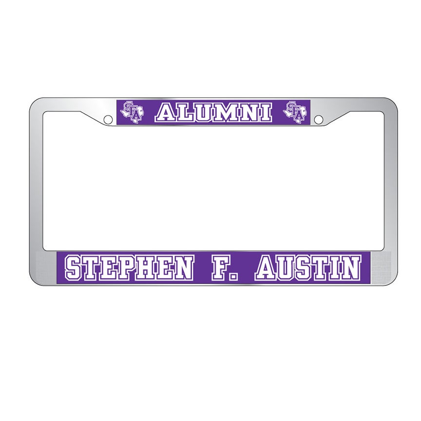 Alumni Metal License Plate Frame | Jack Backers College Bookstore